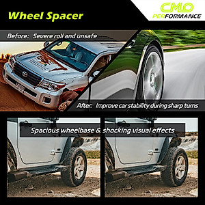 Customadeonly 5x135 Wheel Spacers Hubcentric (4pcs 87mm Bore 2.0" Thick) Compatible for 2001-2003 F-150 2000-2002 Expedition 2000-2002 Lincoln Navigator with 14x2.0 Studs