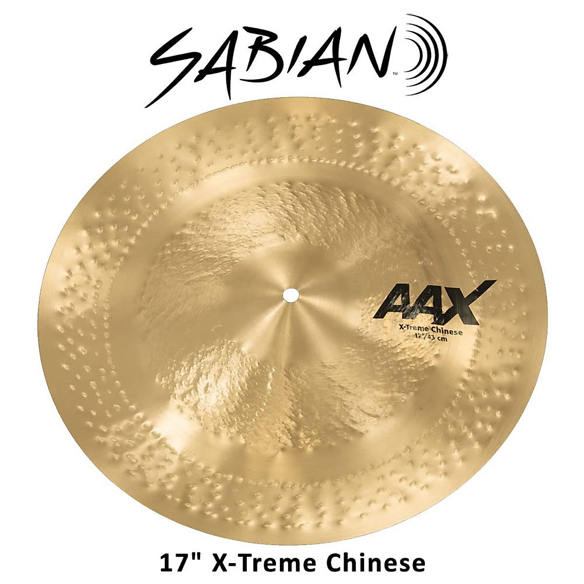 SABIAN 17" AAX X-Treme Chinese, Brilliant Finish
