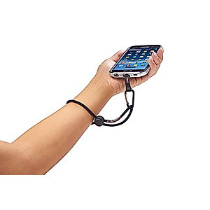 Phone Lasso Smartphone Wrist Strap & Grip Patch Tether With Wrist& Neck Lanyards Universal Fit On All iPods, Smartphones, DS Games, PDA's