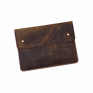 Vintage retro leather new 2023 macbook pro 13 14 15 16 inch sleeve case / 2023 macbook air 15 13 leather bag cover MAC05SF-B