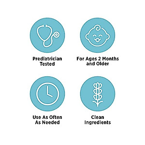 Maty's Baby Diaper Rash Relief Ointment - Natural Soothing Cloth Diaper Safe Cream Made With Organic Ingredients like Lavender, Aloe and Zinc, for Babies 2 months+, 3.75 Oz, 2 Pack