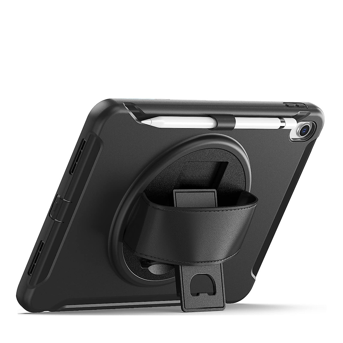 SaharaCase Protection Hand Strap Series Case for Apple iPad 10.9" (10th Generation 2022), Black (TB00278)
