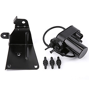 HRepair 904-214 Electrical Engine Vacuum Pump Fits For 1999-2010 Ford Excursion F250 F350 F450 Super Duty 7.3L 6.4L 2003-2004 Dodge Ram 2500 3500 Replaces Vacuum Pump 4C3Z-2A451-BA 6C3Z-2A451-A