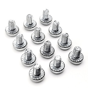 ReplacementScrews Self Tapping Screws Compatible with IKEA Part 117327 (MALM, HEMNES, BRIMNES) (Pack of 12)