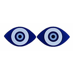 Luckyones Evil Eye, Lucky Eye Vibration DAMPENER/Shock Absorber - Set of 2 - Tennis OR Badminton. Great Gift!