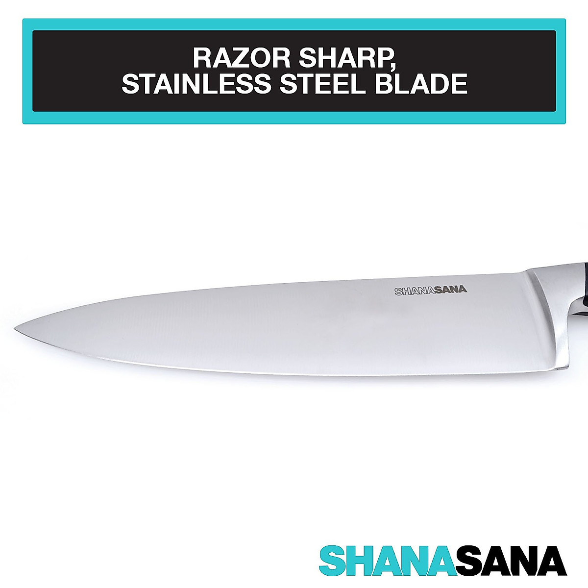 Naisian 8" Chef Knife (PROFESSIONAL GRADE STAINLESS STEEL) Ultimate Kitchen Knife