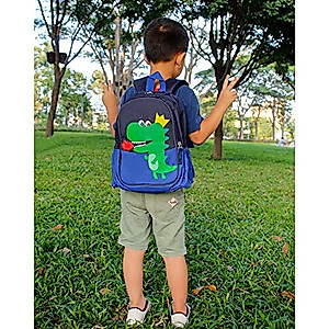 CHERUBIC Toddler Backpack, Kids Travel Backpack, Waterproof Cute Small Preschool Backpack Cartoon Daycare Bag