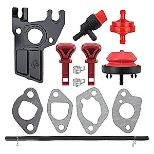 Carbhub 951-15236 Snowblower Carburetor for Huayi 170SD 175SC Troy-Bilt 31BS6BN2711 MTD 31AS6BEE799Cub Cadet 670-WU 270-WU 670-WU 670-WUA 270 WUA 670-WUB 208cc Engine with Snowblower Key