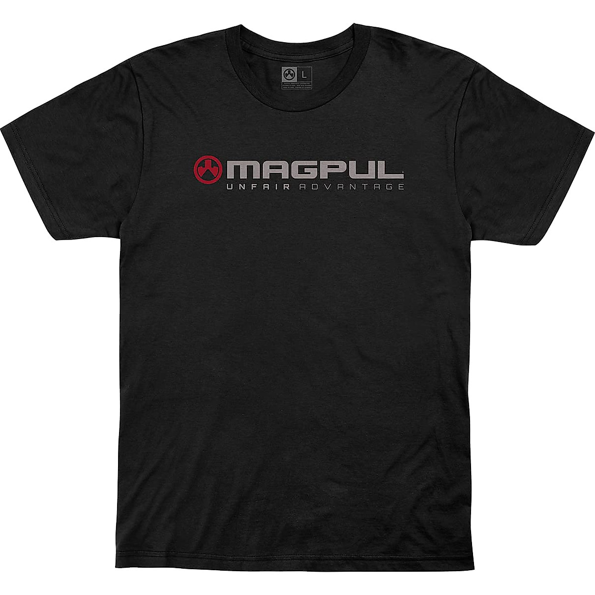Magpul mens Crew Neck Short Sleeve T-shirt for Men Unfair Advantage Cotton T Shirt Black 3XL, Multi, 3X-Large US