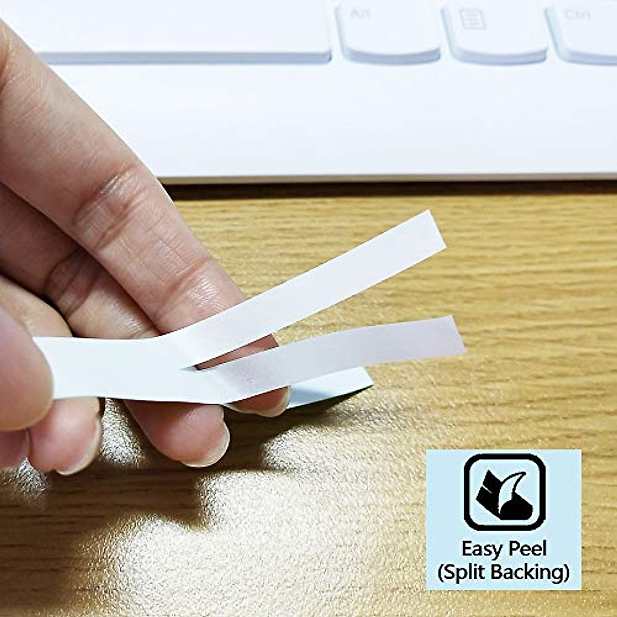 Absonic 3-Pack Tz 18mm 0.7" Laminated Clear Tape Compatible for Brother Tze-141 Tze141 Tz-141 Tz141 3/4" Black on Clear P Touch Tze 18mm Label Maker Tape for PT-D410 PT-D460 PT-D400 PT-D600 PT-D610BT