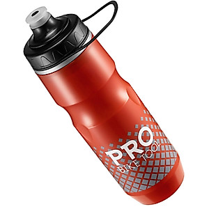 PRO BIKE TOOL Insulated Bike Water Bottle + Bicycle Water Bottle Bundle - for Road or Mountain Bikes