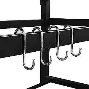 Royal Gourmet BBQ Propane Gas 36 Inch Grill Outdoor 4 Burner Flat Top Griddle Grills with Protect Cover, Camping Garden Backyard Cooking, Black, GB4000C