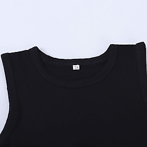 U·nikaka Toddler Baby Boy Cartoon Short Sleeve Button Down Shirt & Casual Shorts Kids Summer Outfits Clothes Set Black, 12-18 Months