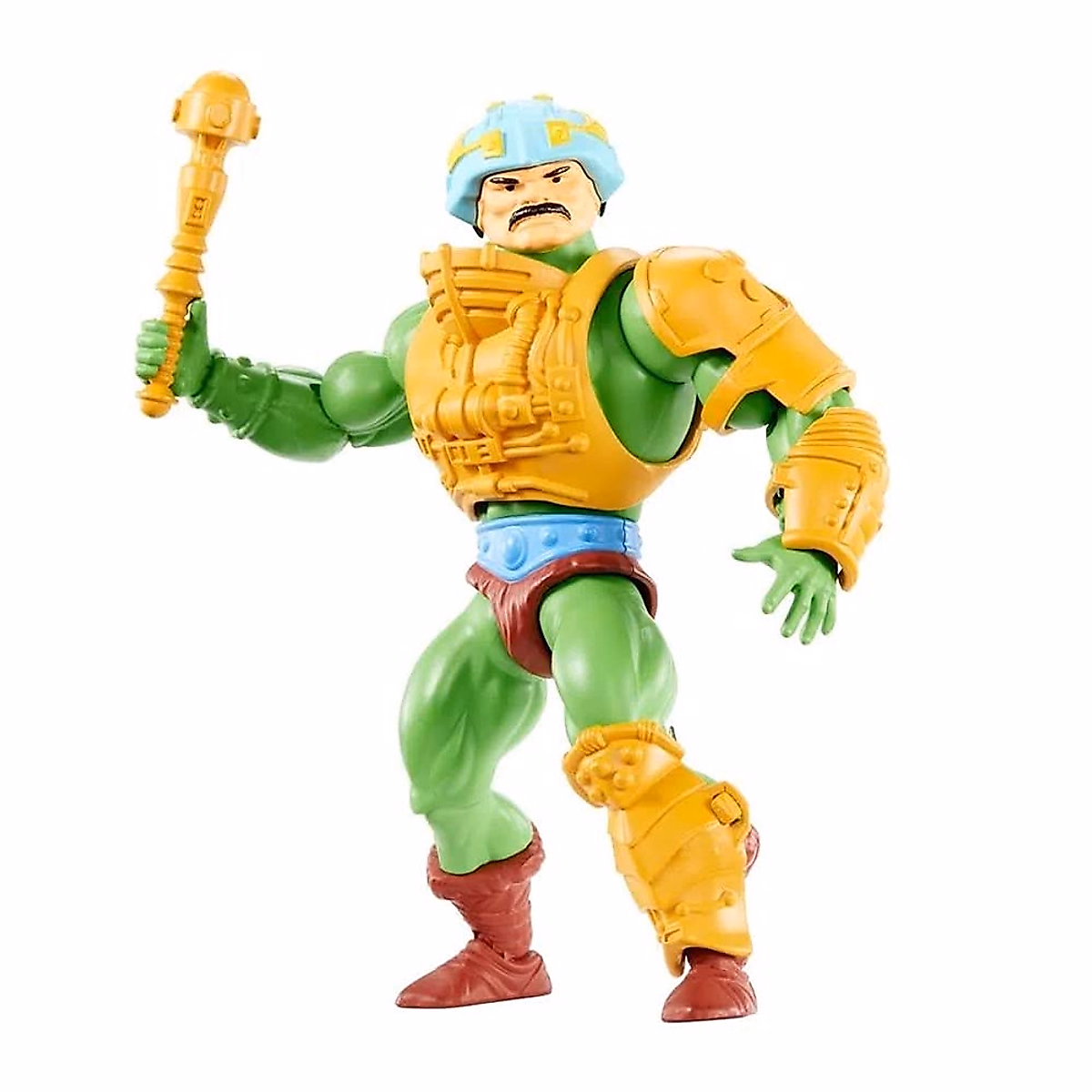 Masters of the Universe Origins Man-at-Arms 5.5-in Action Figure, Battle Figure for Storytelling Play and Display, Gift for 6 to 10-Year-Olds and Adult Collectors
