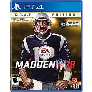 Madden NFL 18 G.O.A.T. Edition - PlayStation 4