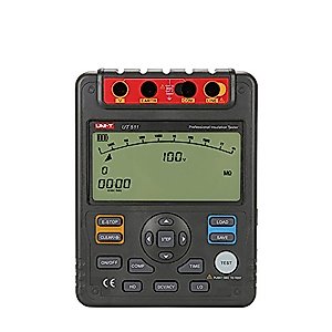 UNI-T UT511 Insulation Resistance Tester 100V/250V/500V/1000V 0%～20% High-Voltage PI DAR Tester