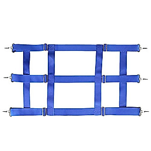 Harrison Howard Poly 3 Slat Stall Guard for Horses Blue