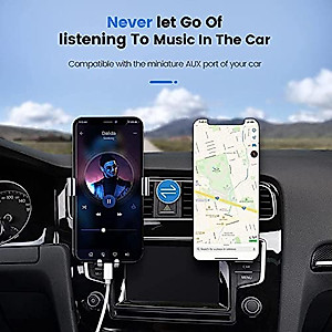 [Apple MFi Certified] iPhone AUX Cord for Car Stereo, 3.3ft Lightning to 3.5mm AUX Audio Cable Compatible for iPhone 12/11/XS/XR/X 8 7 6 5, Home Stereo/Headphone, Support All iOS