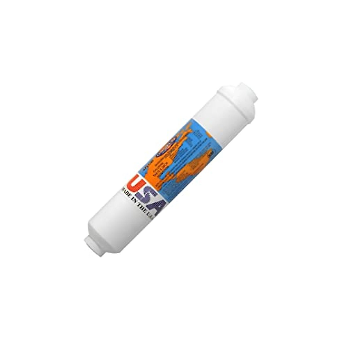 IPW Industries Inc. Compatible to Omnipure - K2548-KK - 10" x 2" All Calcite Inline Filter w/ 3/8" QC