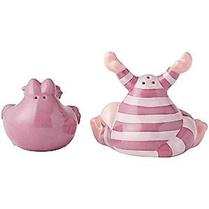 Enesco 6003749 Disney Ceramics Alice in Wonderland Cheshire Cat Salt and Pepper Shakers, 4.5 Inch