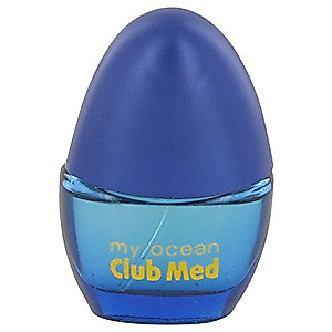 Club Med My Ocean by Coty Mini EDT Spray .33 oz for Men - 100% Authentic