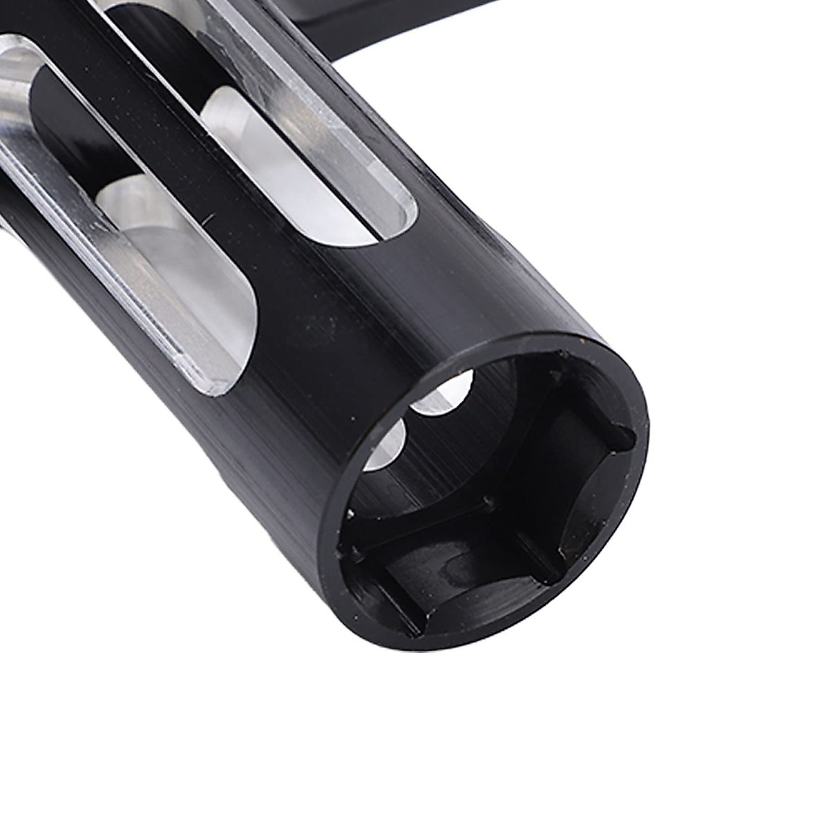 Dilwe RC Hex Nuts Sleeve Wrench, Aluminum Alloy 17mm Hex Sleeve Wrench for 1/8 1/10 RC Off Road Car Wheel RC Accessories