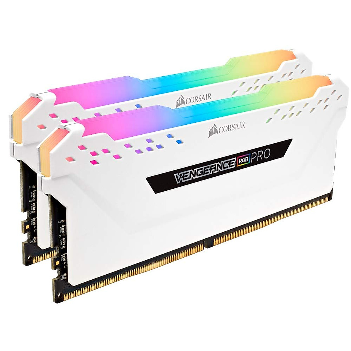 Corsair Vengeance RGB Pro 16GB (2x8GB) DDR4 3600 (PC4-28800) C18 Desktop memory – White