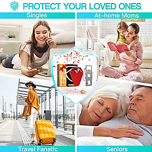 Portable Door Lock Travel Hotel Safety: Hotel Door Locks for Travelers, Home Apartment Security Locker from Inside Room Bedroom Women Travel Gifts Traveler Stocking Stuffers Traveling Essentials