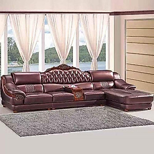 Mysummer 4PCS Round Furniture Bun Feet 2" Tall Replacement for Armchair Sofa Chair Loveseat Ottoman Dresser Legs (Walnut)