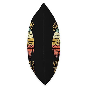 Vintage Retro by 4Do Limited Spirit Lead Me Where My Trust is Without Border Christian Throw Pillow, 18x18, Multicolor