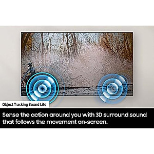 SAMSUNG UN55CU8000 55 inch Crystal UHD 4K Smart TV (2023) Bundle with Monster TV Full Motion Wall Mount for 32"-70" with 6 Piece Sound Reactive Lighting Kit