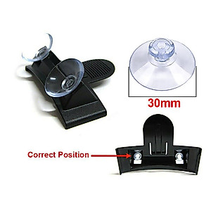 Ramtech 4 Pack Car Windshield Adhesive Suction Cups Replacement Kit for Valentine One V1 Gen1 and V1 Gen2 Radar Laser Detector Mount, SCV1
