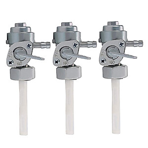 Savior 3pcs Gas Tank Fuel Switch Valve Pump Petcock for Chinese Gasoline Generator 5.5HP 6.5HP 7HP 8HP 9HP 11HP 13HP 14HP 15HP 16HP 168F 163CC 196CC 170F 208CC 211CC 173F 177F 182F 188F 190F