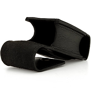 igadgitz Black Genuine Leather Pouch Case Cover for Swiss Army Knives (Compatible with Victorinox)