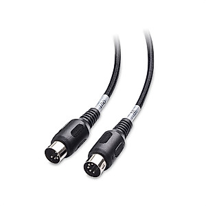 Cable Matters MIDI to USB Cable 6.6 ft / 2m (USB MIDI Cable, MIDI to USB C Cable) in Black, Does NOT Support SysEx