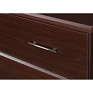 Home Square 2-Piece Set with Crib & 4 Drawer Chest in Espresso