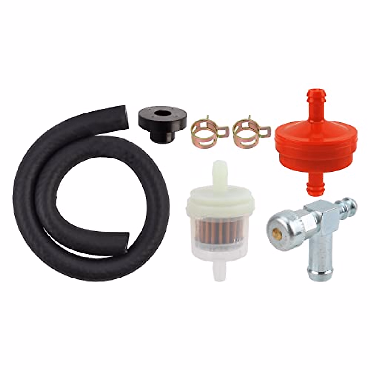 MOTOALL Fuel Gas Tank Grommet Bushing Shut Off Valve Kit for Craftsman Coleman Generator