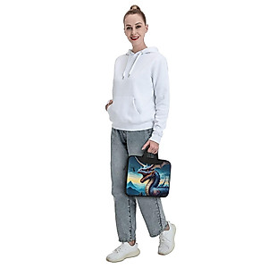 HYTTER Laptop Bag - Portable, Stylish, And Durable - Ideal For Both Men And Women Roaring Dragon 14 Inch