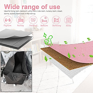 Xmasorme Toy Box for Girls,Extra Large Toy Storage Organizer Bins with Star Transparent Windows,Sturdy Handles and Mesh Bag, Foldable Storage Box for Nursery, Playroom, Bedroom(Pink)