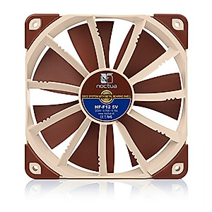 Noctua NF-F12 5V, Premium Quiet Fan with USB Power Adaptor Cable, 3-Pin, 5V Version (120mm, Brown)