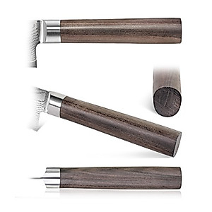 Cangshan J Series 62786 X-7 Steel Sashimi Chef Knife With Walnut Sheath, 10-Inch