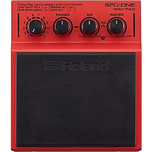 ROLAND SPD: ONE WAV PAD Percussion, Black (spd-1w)
