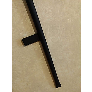 Sturdy Metal Ground Mounted Freestanding Rust Resistant Heavy Duty Wrought Iron Look Garden Hose Holder