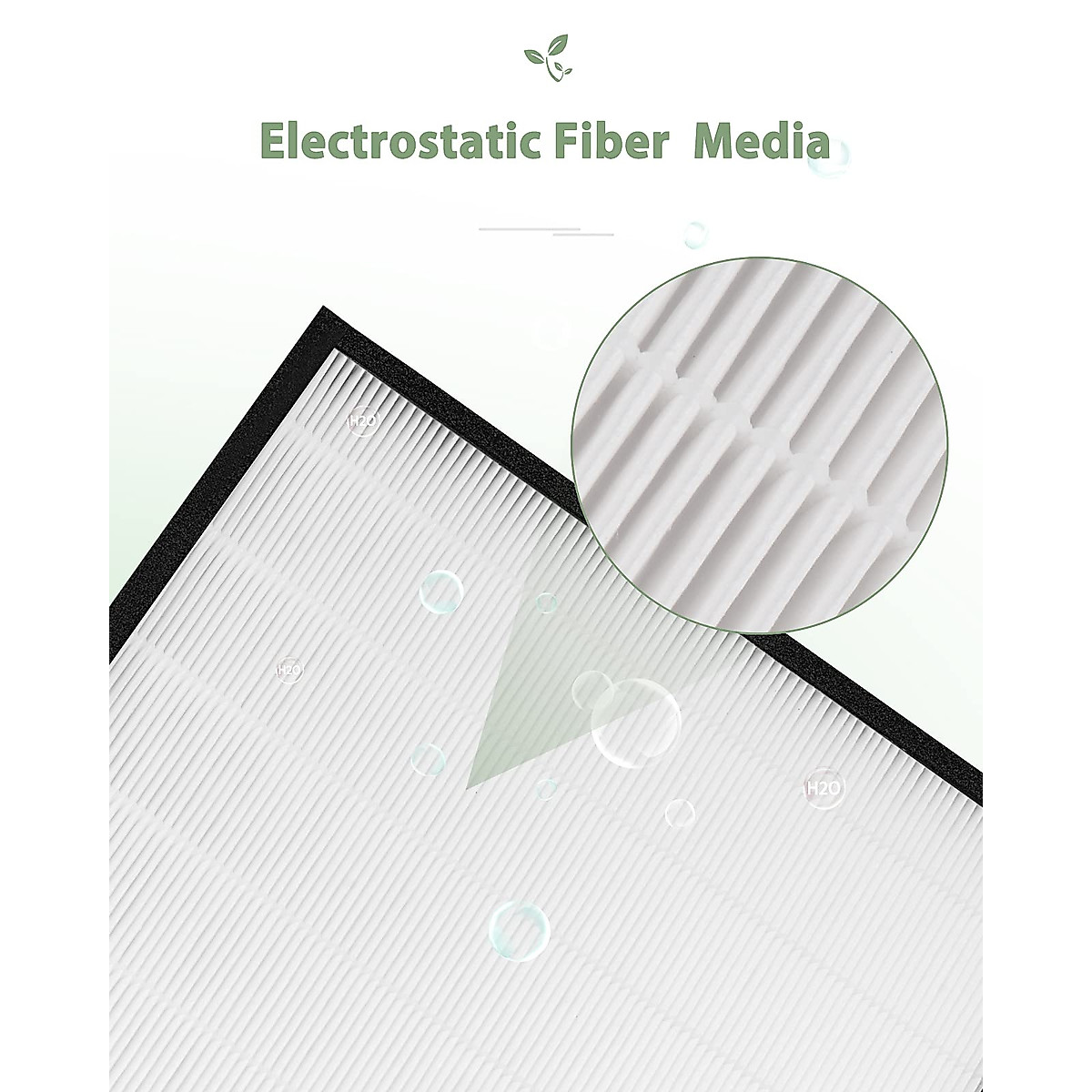 Future Way 2-Pack FLT5900 Filter J Compatible with Germ Guardian AC5900WCA Air Purifier, with 4 Carbon Filters, Part# FLT5900