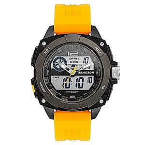 Armitron Sport Men's Analog-Digital Chronograph Resin Strap Watch, 20/5372