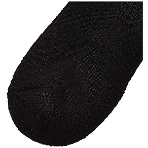 thorlos mens Mcb Max Cushion Combat Over the Calf athletic socks, Black, Large US