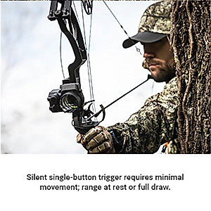 Garmin Xero A1 Bow Sight, 2" Auto-Ranging Digital Bow Sight, LED Pins for Unobstructed Views, Right-Handed