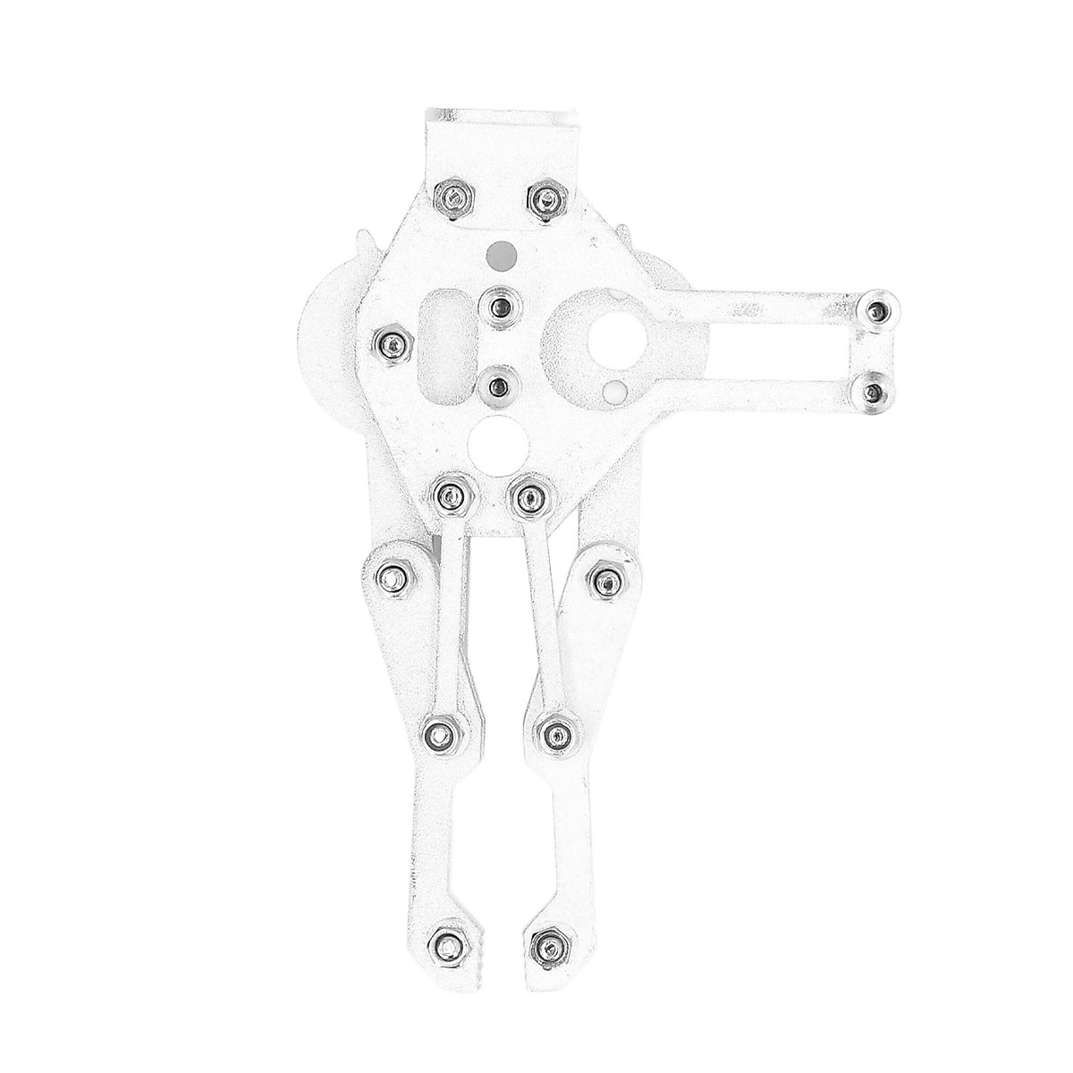 Robot Clamp, Mechanical Claw Arm Robot Clamp Aluminium Alloy High Strength Accessory Educational Science Kits for MG995 Servo, Childrens Electronics robot kit robot arm robot claw