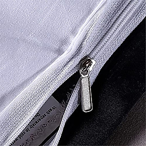 American Flag Duvet Cover Set, Red Stripe Decor Bedding Set Independence Day Freedom Theme Comforter Cover for Adult Teens Child Soft Microfiber Bedspread 1 Duvet Cover 2 Pillowcases, Queen Size