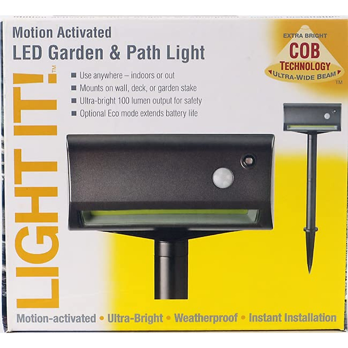 LIGHT IT! By Fulcrum, 20033-107 LED Garden and Path Light, Bronze, Single pack